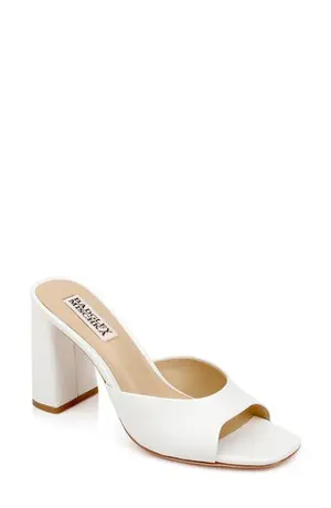 Badgley Mischka Block Heel Mules Clogs For Women