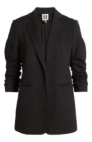 Anne Klein Nyc Scrunch Sleeve Blazer