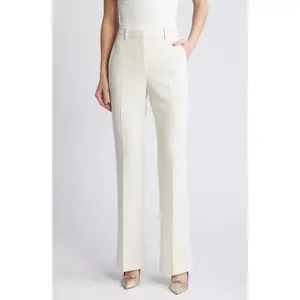 Theory Theory Slim Fit Flare Trousers Rice
