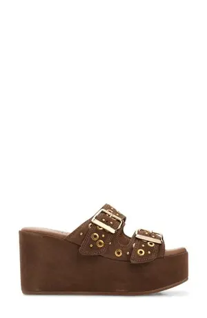 Cordani Jayne Platform Wedge Slide Sandal