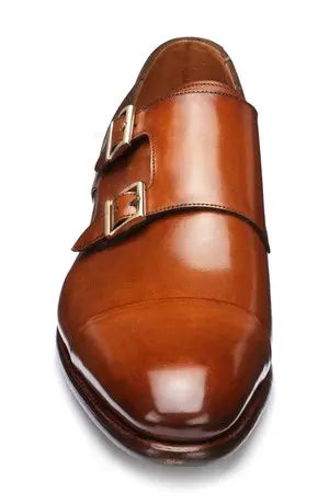 Santoni Ira Double Monk Strap Shoe