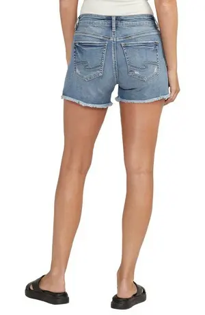 SILVER JEANS CO. Suki Luxe Stretch Denim Shorts