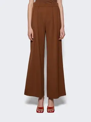 Wardrobe.NYC Low Rise Trousers - Brown