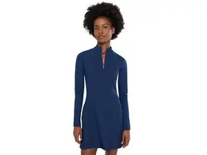 Adidas Ultimate365 Long Sleeve Golf Dress Clothing Collegiate - Navy