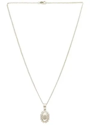 MARTINE ALI 925 Sterling Henri Stone Necklace - Silver
