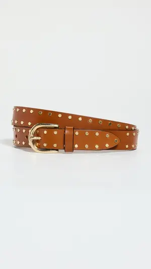 Isabel Marant Étoile Zap Studs Belt - Natural