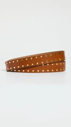 Isabel Marant Étoile Zap Studs Belt - Natural