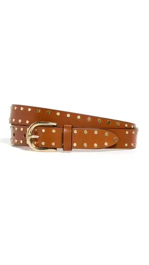Isabel Marant Étoile Zap Studs Belt - Natural