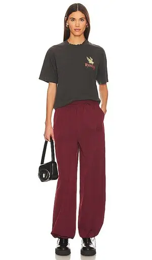 DIAMOND CROSS RANCH Jackson Eagle Tee In Black - Washed Black