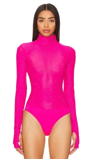 AFRM Milo Rhinestone Bodysuit