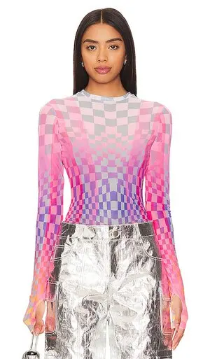AFRM Kaylee Top In Rose
