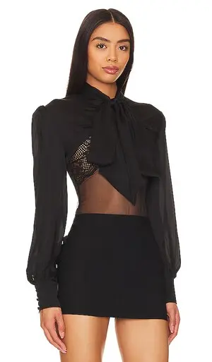Kiki De Montparnasse Pussy Bow Shrug
