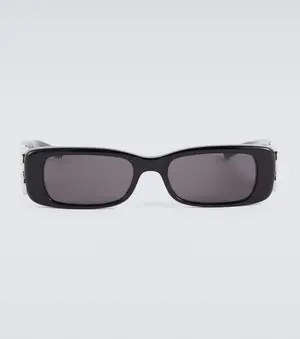 Balenciaga Silver Tone Eyewear For Men