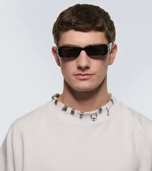 Balenciaga Dynasty Rectangular Sunglasses