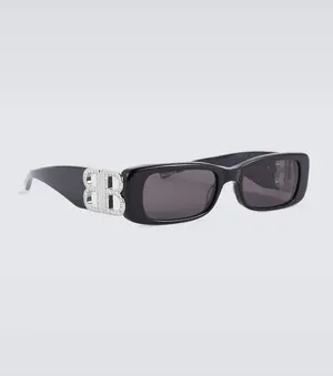Balenciaga Dynasty Rectangular Sunglasses