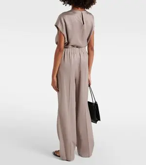FFORME Maud High-rise Wide-leg Pants - Pink