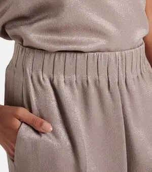 FFORME Maud High-rise Wide-leg Pants - Pink
