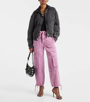 MARANT ETOILE Parveti Bomber Jacket