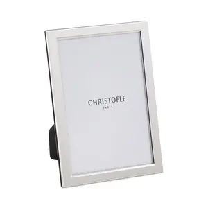 Christofle Uni Silverplated Photo Frame, 4 X 6
