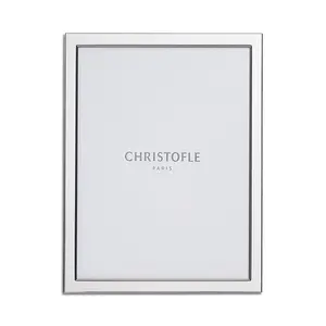 Christofle Uni Silverplated Photo Frame, 5 X 7 - Silver