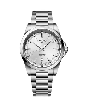 LONGINES Conquest Watch, 41mm - Silver