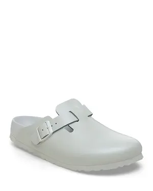BIRKENSTOCK Boston Exquisite EVA Slip On Clogs Gray