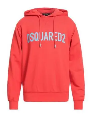 Dsquared2 Cotton-Elastane Sweatshirt Red