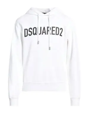 Dsquared2 Cotton-Elastane Sweatshirt White