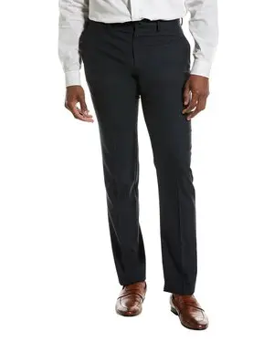 Theory Theory Jake Houndstooth Wool-Blend Pant - Blue