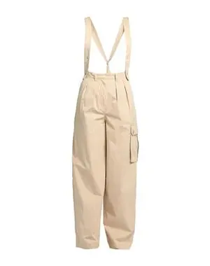 Kenzo KENZO Cotton Cargo Trousers Sand