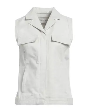 TRUSSARDI Light Vest In Cotton, Viscose, Linen And Polyester