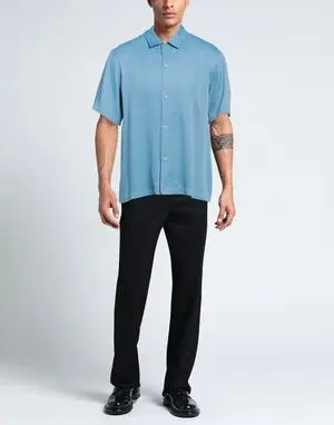 Sandro Shirt Size Acetate, Viscose - Blue