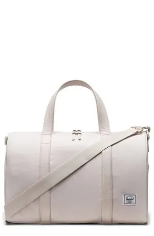 Herschel Supply Co. Herschel Supply Co. Novel Recycled Polyester Duffle Bag Moonbeam