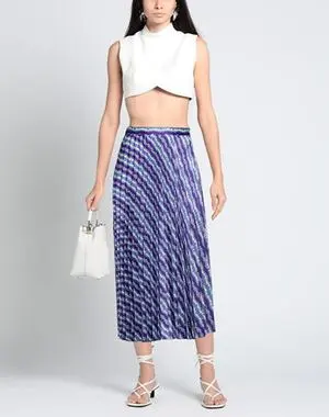 Sandro Pleated Midi Skirt