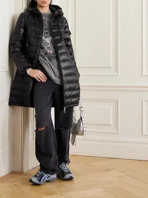 Moncler Amintore Quilted Shell Hooded Down Parka