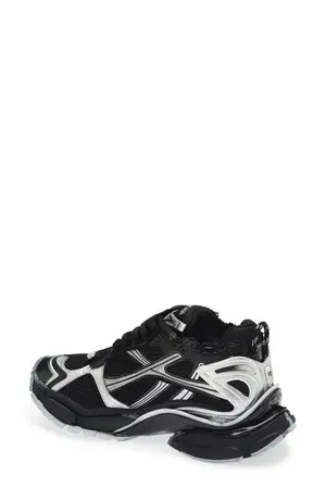 Balenciaga Runner Sneaker - Black/ Silver