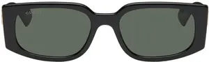 Gucci Rectangular Sunglasses - 001 Black