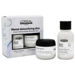 L'ORÉAL PROFESSIONNEL Mini Metal Detox Shampoo & Hair Mask Starter Set - One-color