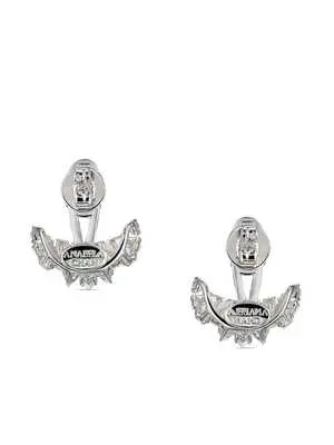 ANABELA CHAN 18kt White Gold Twinkle Ear-jacket Earrings - Silver