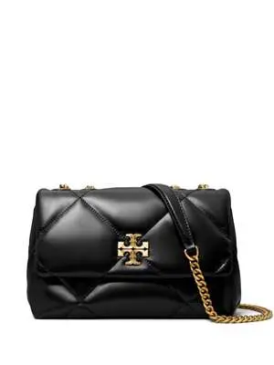 Tory Burch Kira Diamond-quilted Shoulder Bag - Black