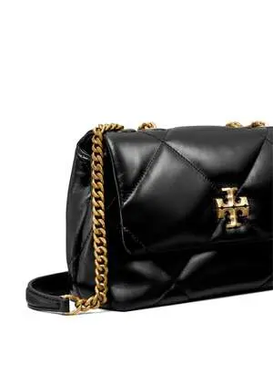 Tory Burch Kira Diamond-quilted Shoulder Bag - Black