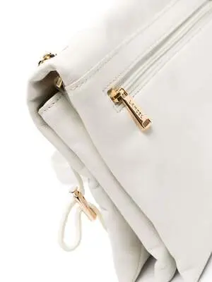 LANCEL Small Billie Leather Crossbody Bag - White