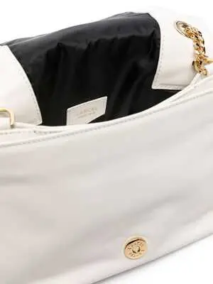 LANCEL Small Billie Leather Crossbody Bag - White