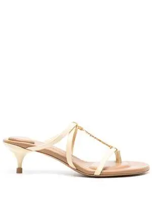 Jacquemus Les Sandales Pralu 40mm - Neutrals