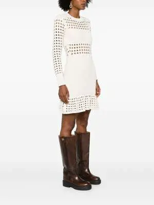 Alexander Mcqueen Crewneck Day Dresses