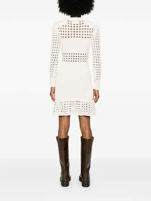Alexander McQueen Knitted Mini Dress