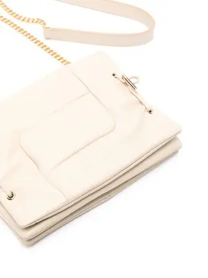 LANCEL Small Billie Leather Crossbody Bag - Neutrals