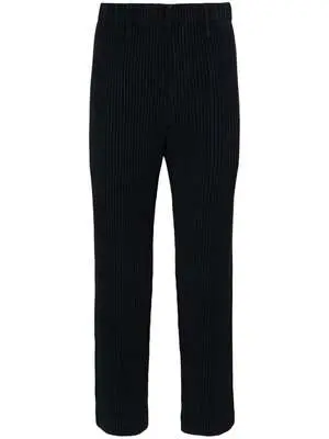 Issey Miyake Basic Tapered Plissé Trousers