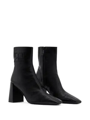 COURREGES Heritage Leather Ankle Boots