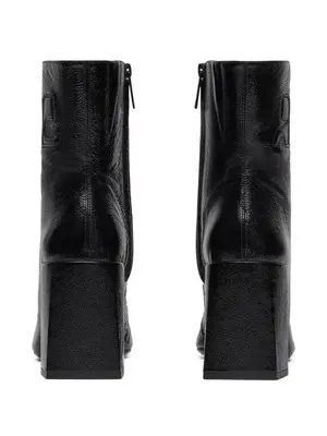 COURREGES Heritage Leather Ankle Boots